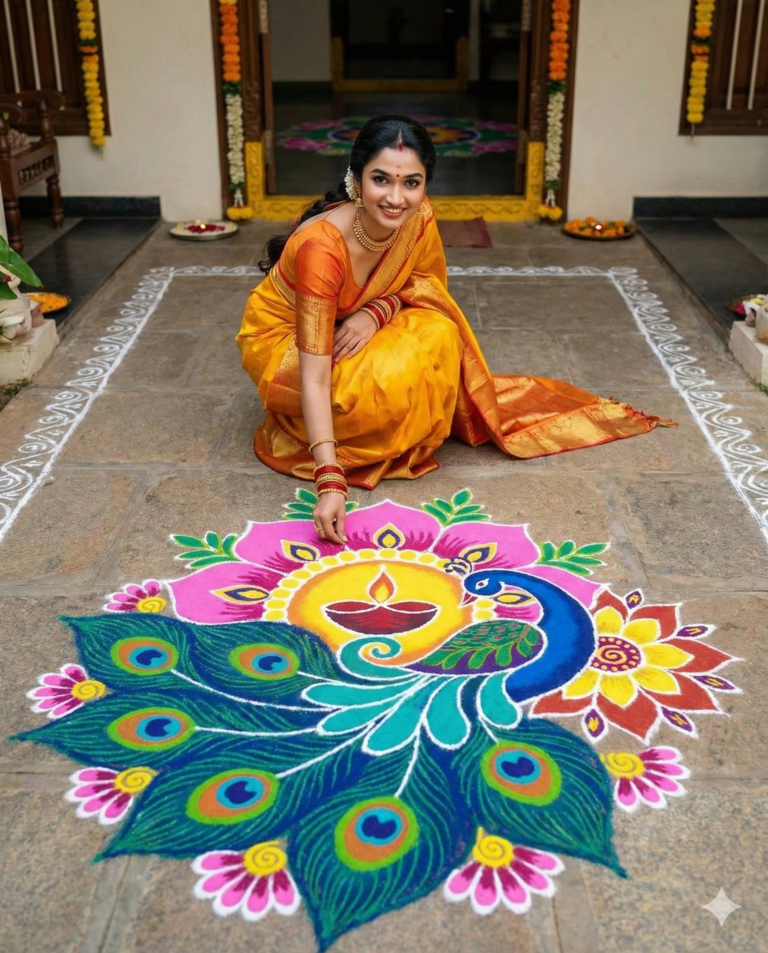 Trending Pongal Rangoli Editing|Gemeni|ReelG43 - Sandy Editz