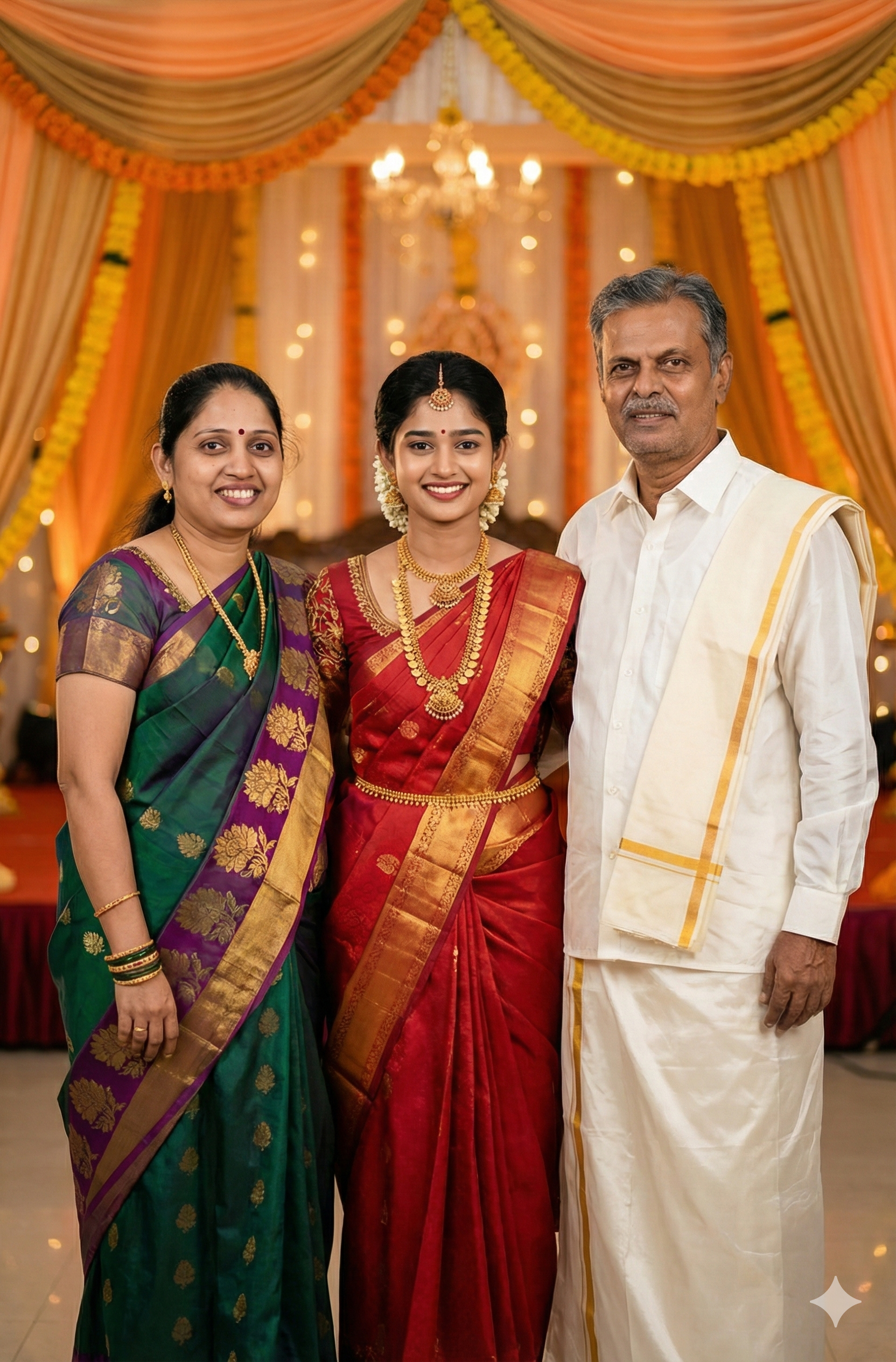 Trending Family Poses Wedding Photo Editing|ReelG96|Gemeni - Sandy Editz